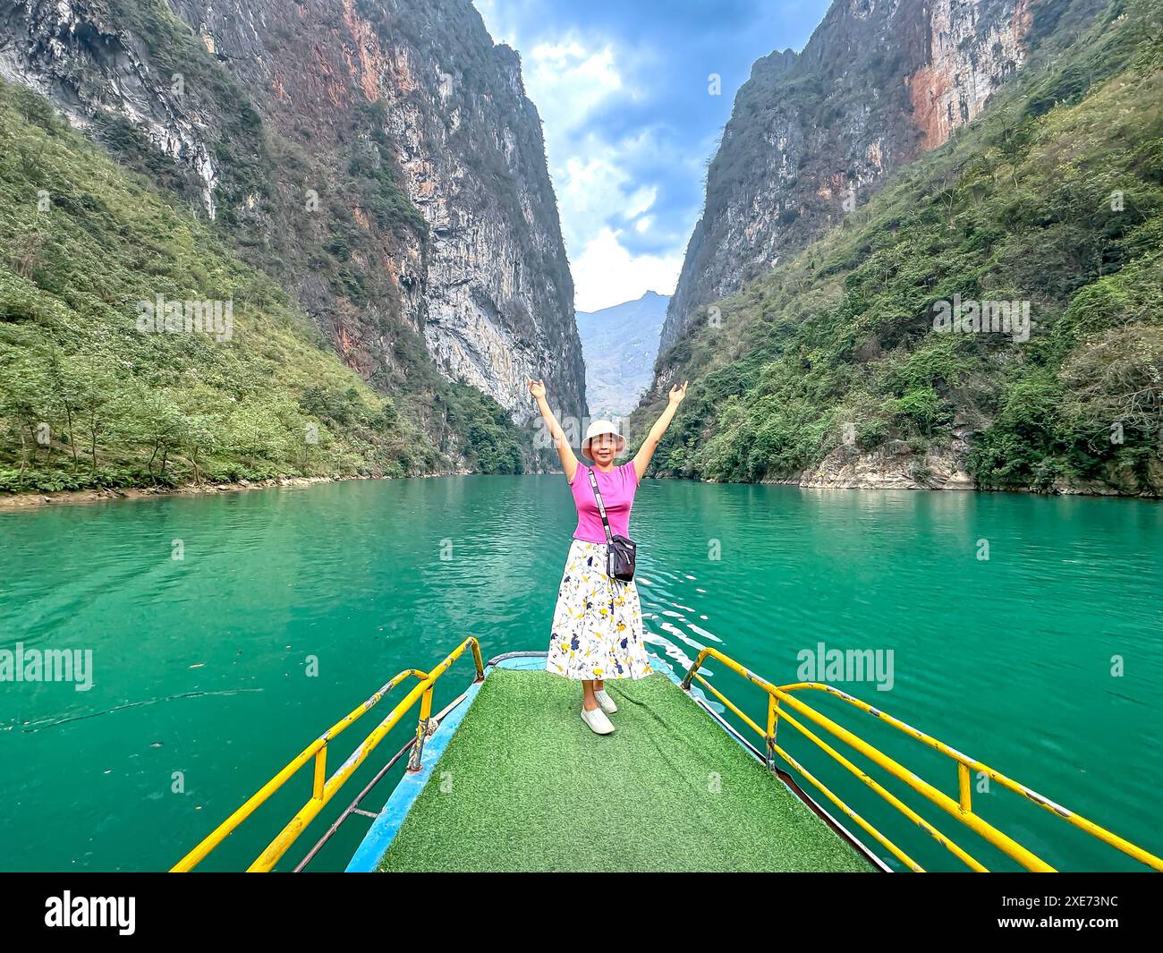 Meo Vac district, Ha Giang province, Vietnam - February 23, 2024 ...