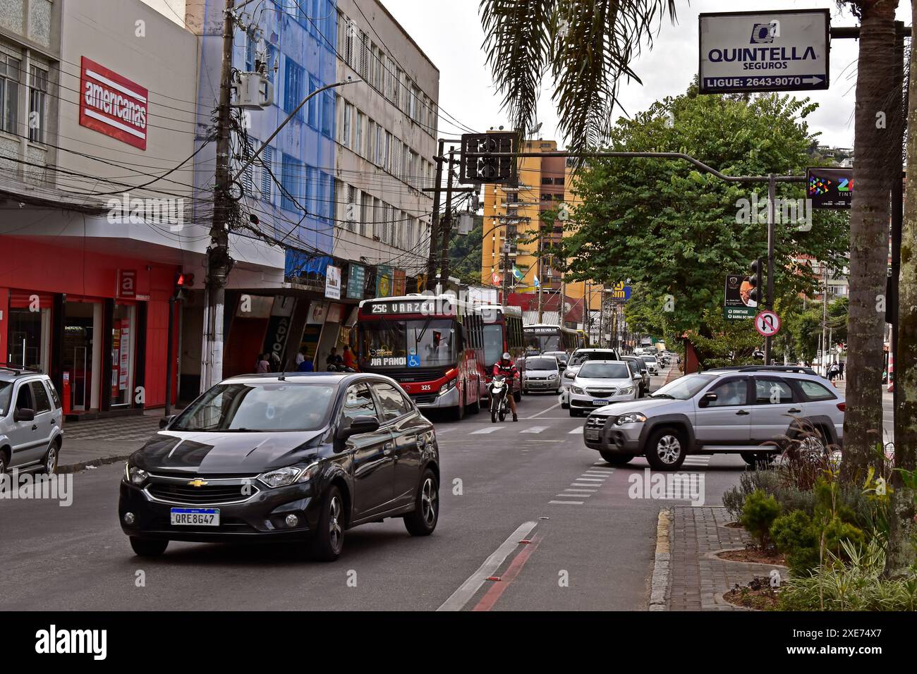 TERESOPOLIS, RIO DE JANEIRO, BRAZIL - May 22, 2023: View of Feliciano ...