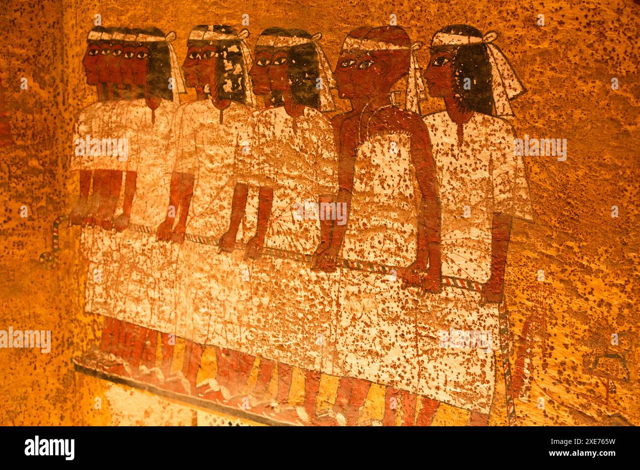 Image of High Ranking Officials, Tomb of Tutankhamun King Tut, KV62 ...