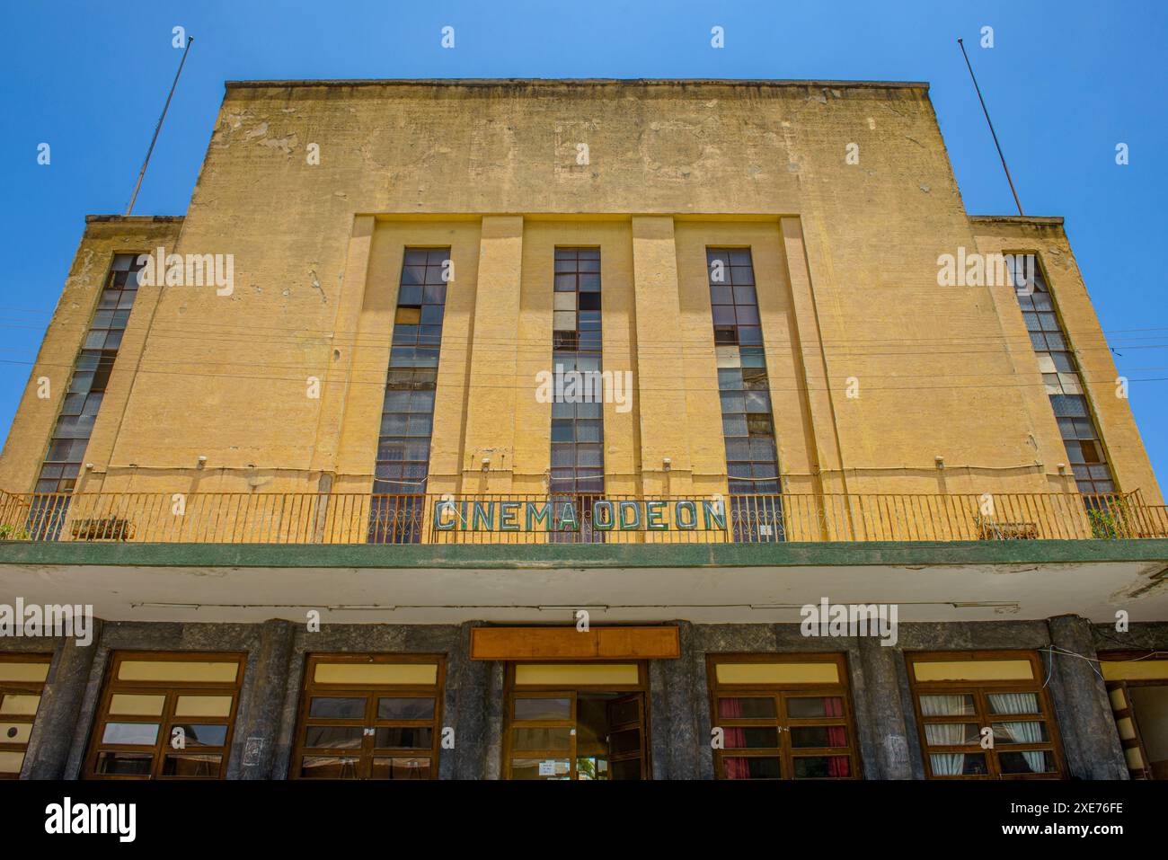 Odeon cinema, Asmara, Eritrea, Africa Stock Photo - Alamy