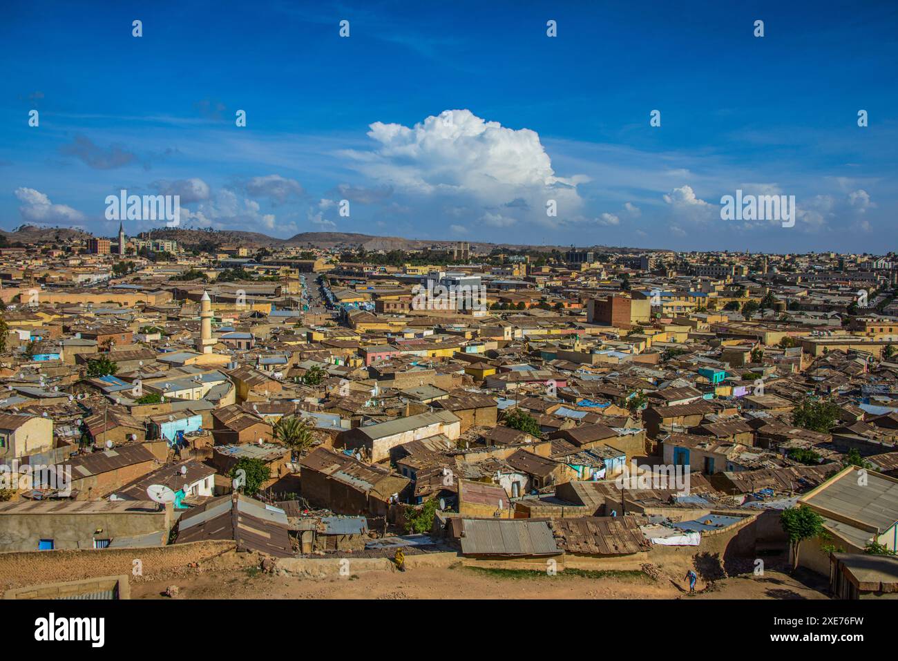 View over Asmara, Eritrea, Africa Stock Photo - Alamy