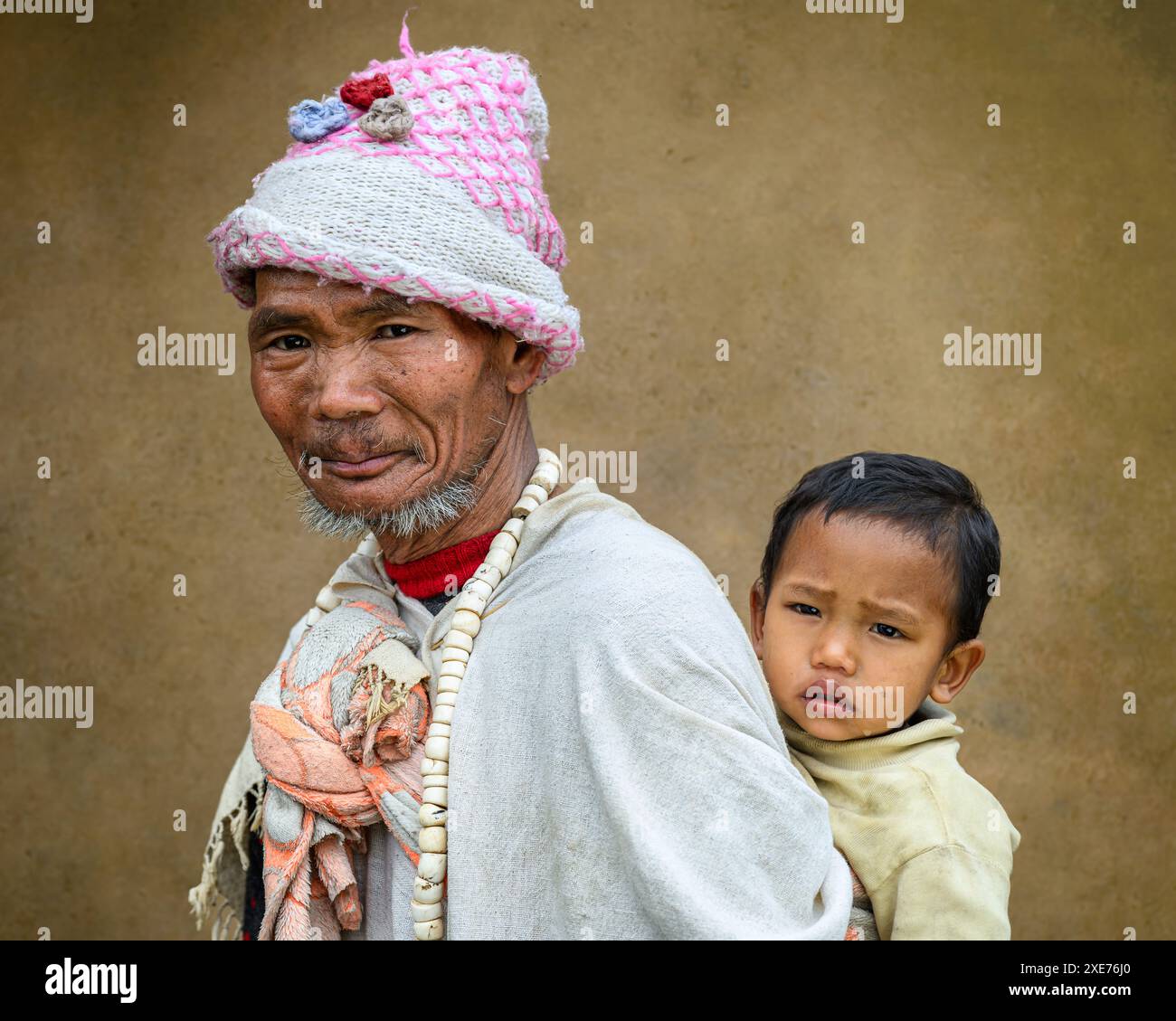 Nyishi Tribal people, Ziro Valley, Arunachal Pradesh, India, Asia Stock ...