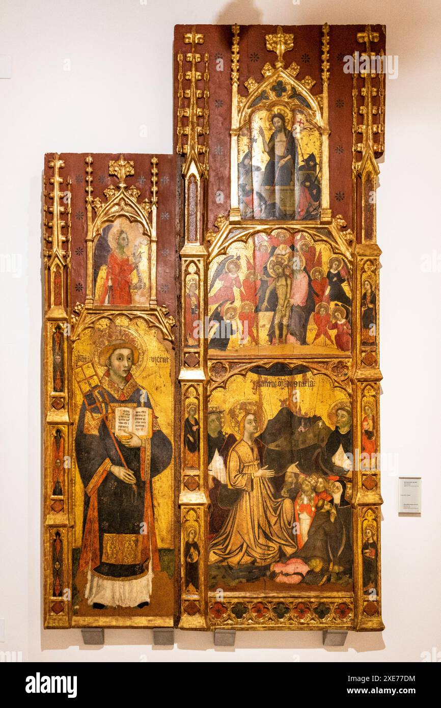 Our Lady of Gracia and Sant VicenÃ§ Stock Photo - Alamy