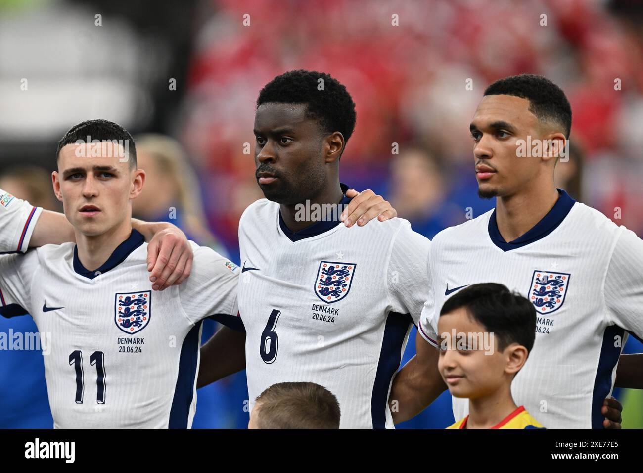 FRANKFURT AM MAIN, GERMANY - JUNE 20: Phil Foden, Marc Guehi, Trent ...