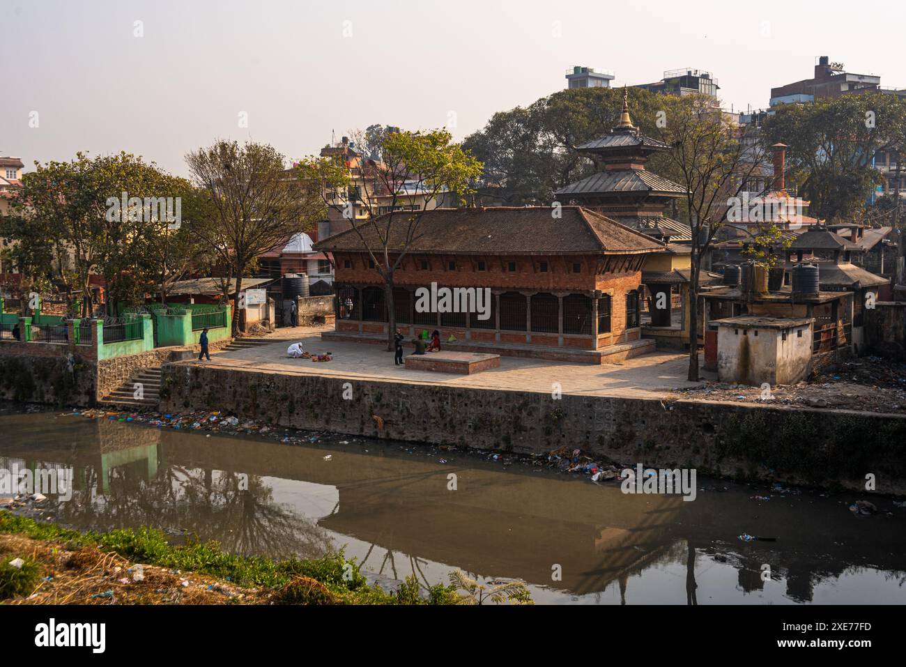 Indrayani river temple hi-res stock photography and images - Alamy