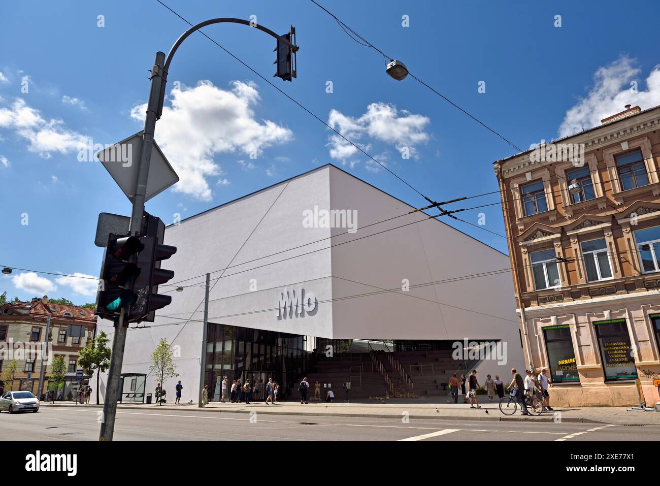 MO Museum, designed by Studio Libeskind,, modern art museum, Pylimo ...