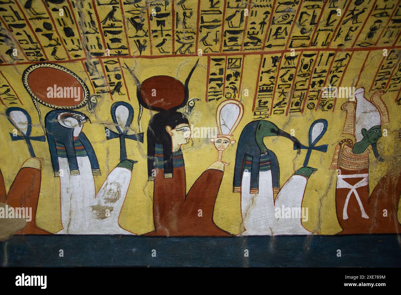 Tomb of Pashedu, TT3, Deir el-Medina Tombs (Worker Tombs), Thebes ...