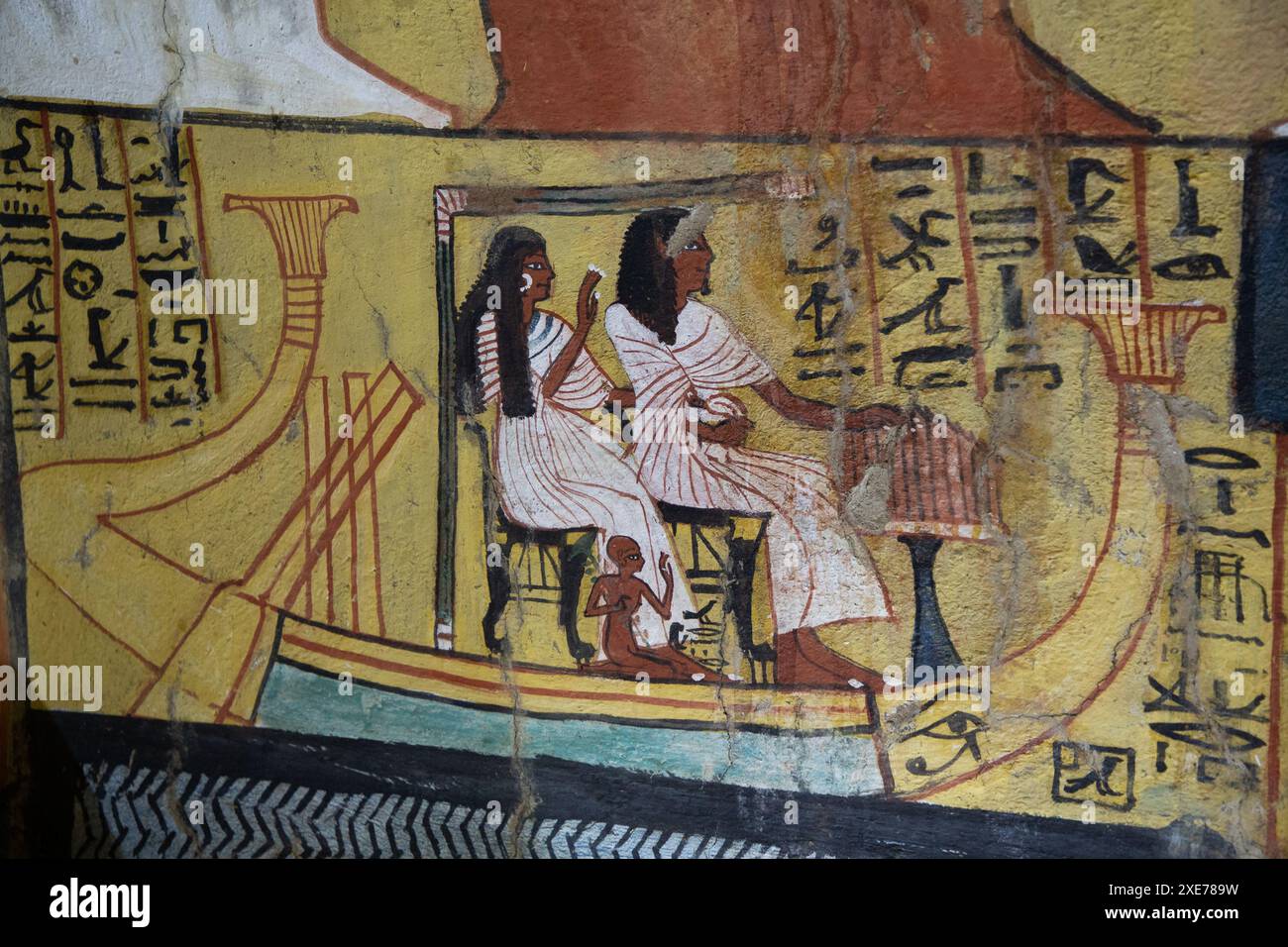 Tomb of Pashedu, TT3, Deir el-Medina Tombs (Worker Tombs), Thebes ...