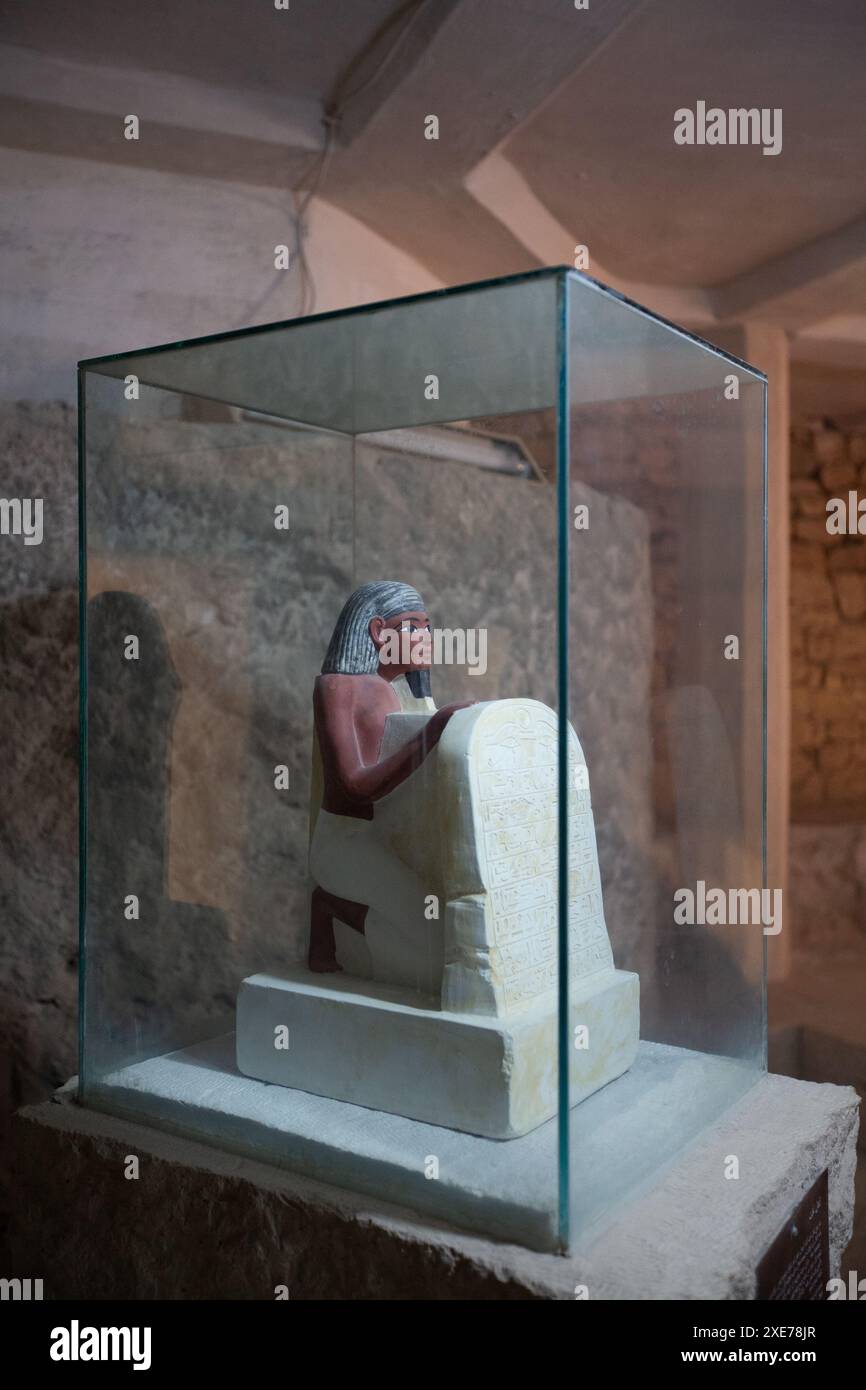 Statue of Nakht, Tomb of Nakht, TT52, Tombs of the Nobles, Ancient ...