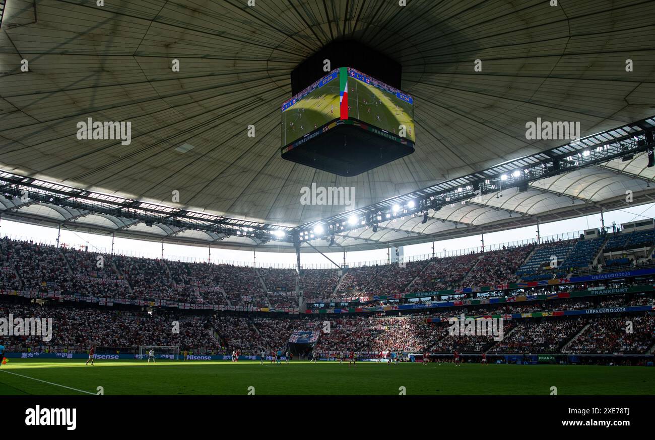 FRANKFURT AM MAIN, GERMANY - JUNE 20: a genral view of the stadium of ...