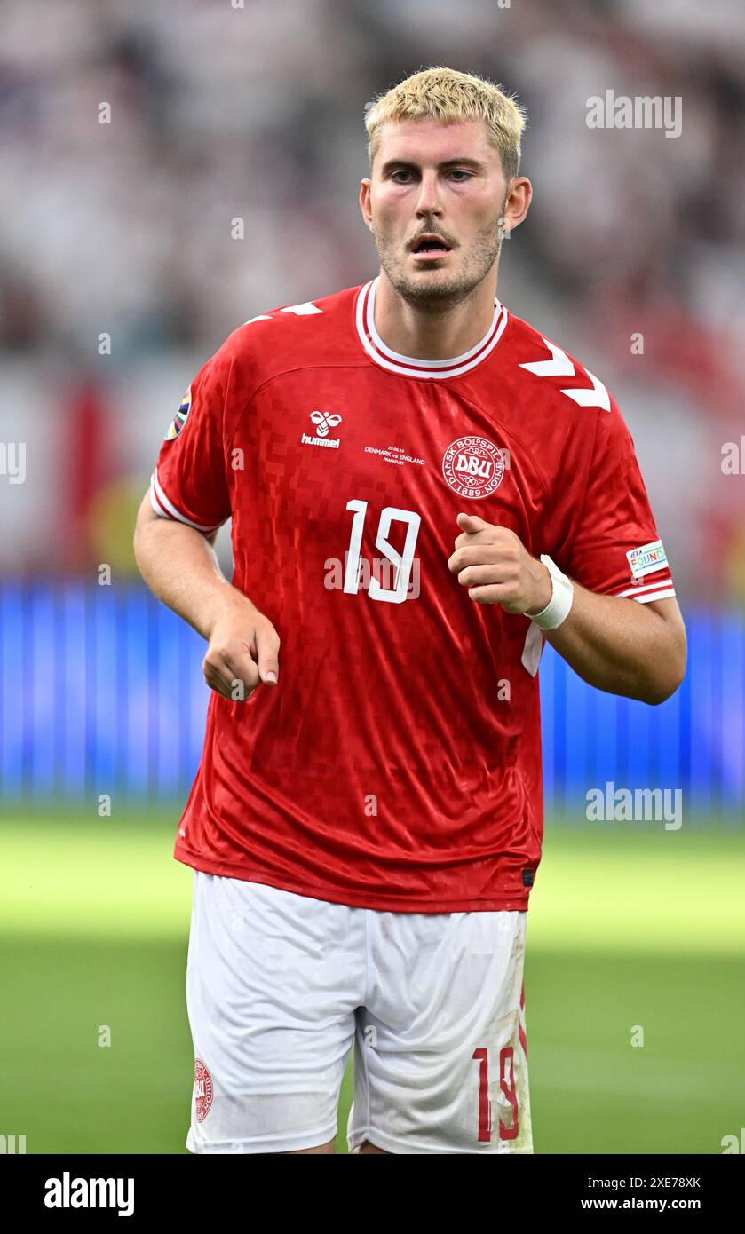 FRANKFURT AM MAIN, GERMANY - JUNE 20: Jonas Wind during the UEFA EURO ...