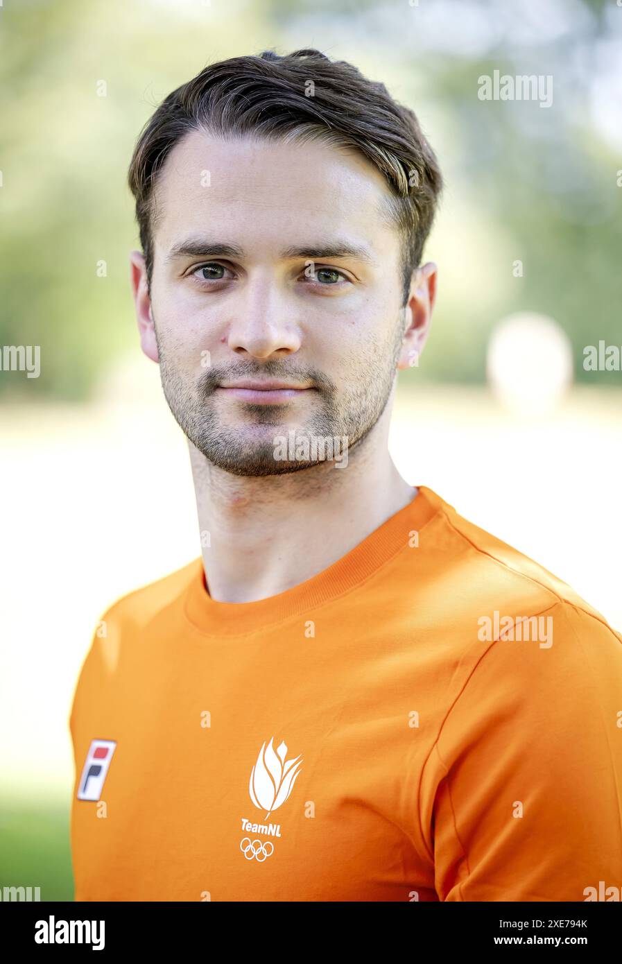 ARNHEM - 26/06/2024, Arno Kamminga during a press moment for the Dutch ...