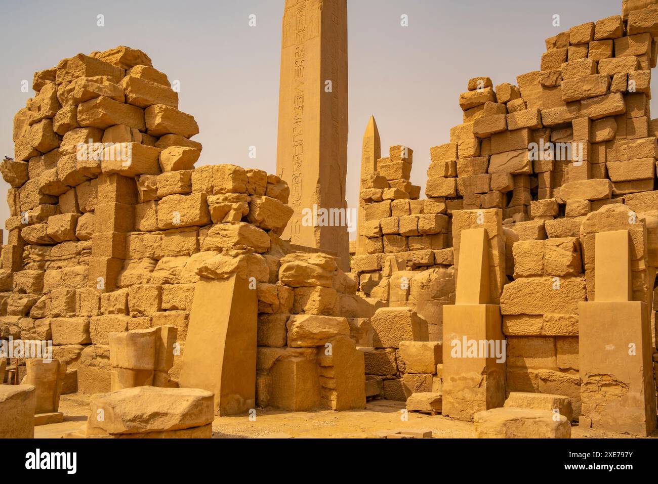 View of Obelisk of Hatshepsut, Karnak Temple Complex, UNESCO World ...