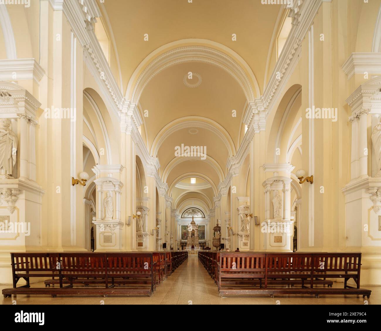 Interior of Leon Cathedral, UNESCO World Heritage Site, Leon, Leon ...
