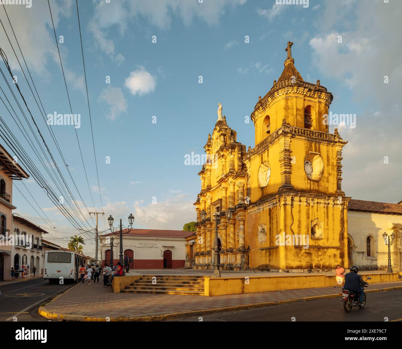 Exterior of Church of the Recollection (La Recoleccion), Leon, Leon ...