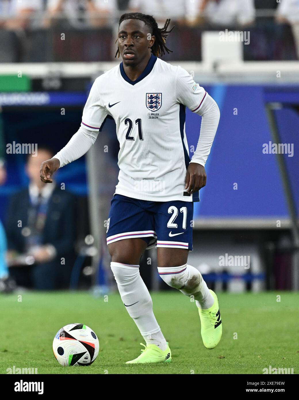 FRANKFURT AM MAIN, GERMANY - JUNE 20: Eberechi Eze during the UEFA EURO ...