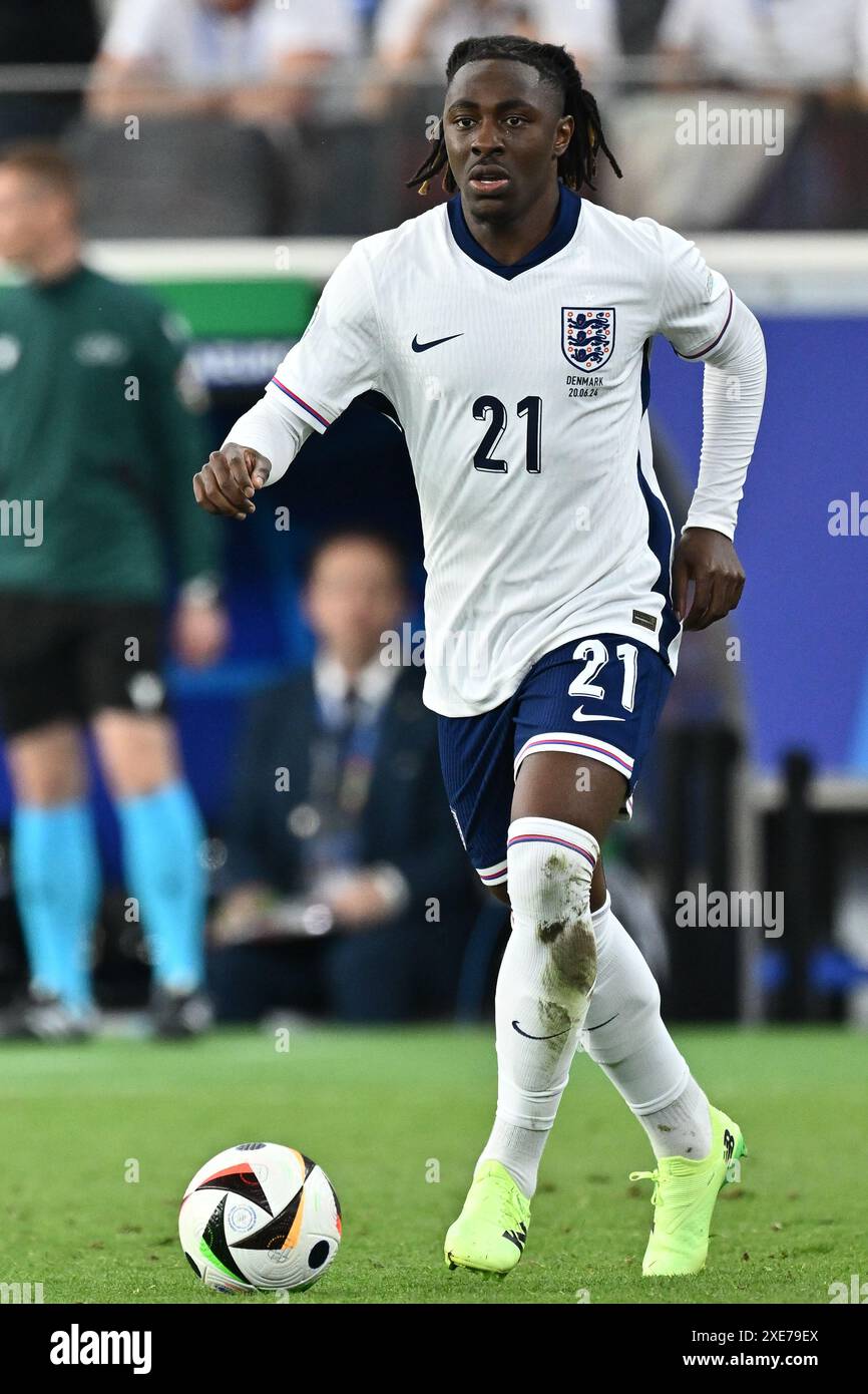 FRANKFURT AM MAIN, GERMANY - JUNE 20: Eberechi Eze during the UEFA EURO ...