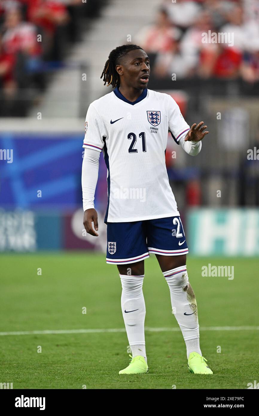 FRANKFURT AM MAIN, GERMANY - JUNE 20: Eberechi Eze during the UEFA EURO ...