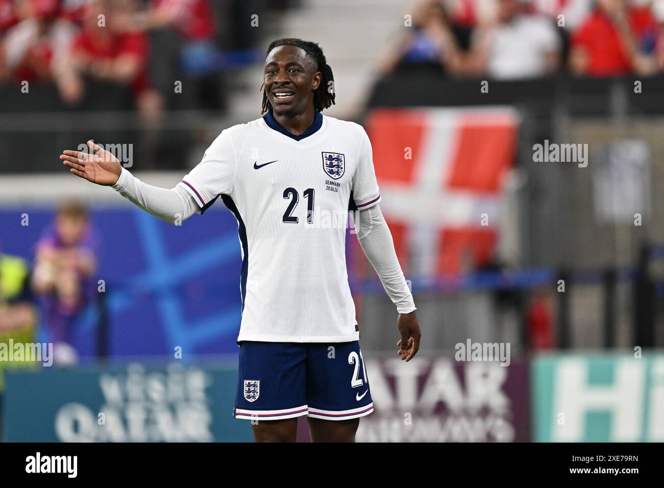 FRANKFURT AM MAIN, GERMANY - JUNE 20: Eberechi Eze during the UEFA EURO ...