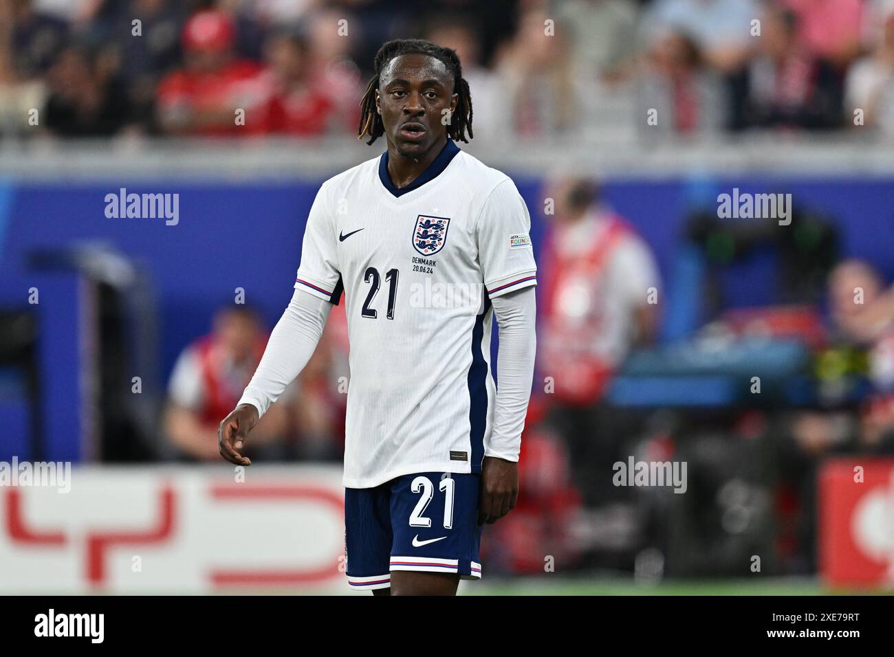 FRANKFURT AM MAIN, GERMANY - JUNE 20: Eberechi Eze during the UEFA EURO ...