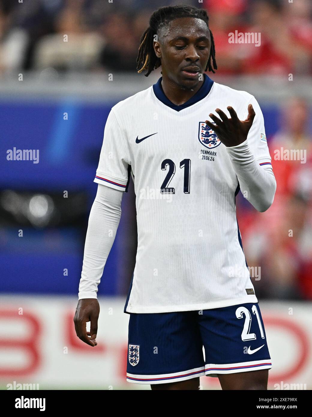 FRANKFURT AM MAIN, GERMANY - JUNE 20: Eberechi Eze during the UEFA EURO ...