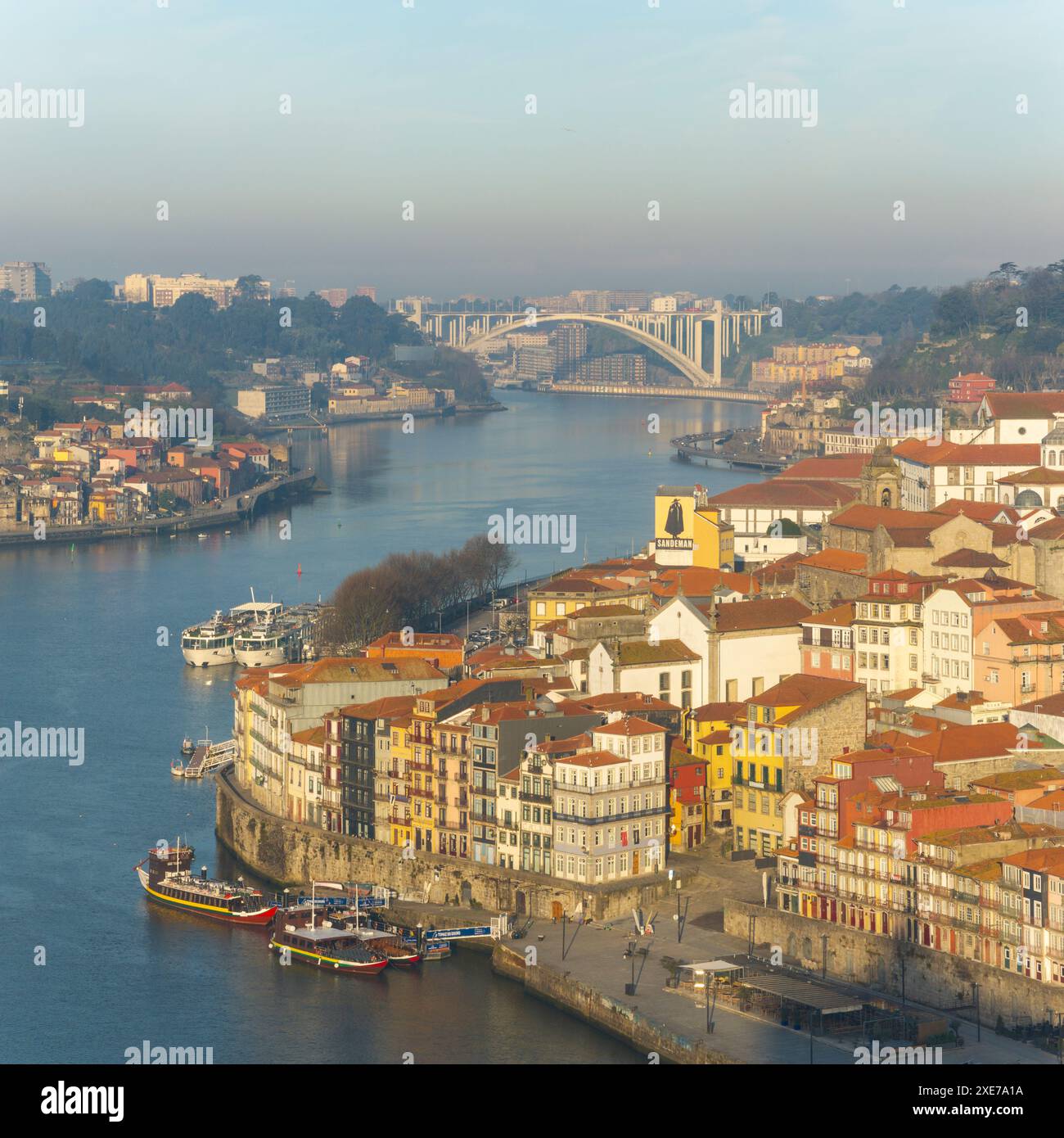 Aerial view porto hi-res stock photography and images - Alamy