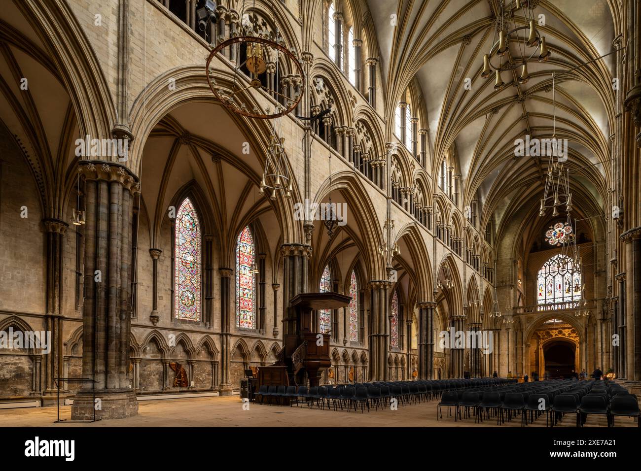 Inside Lincoln Cathedral