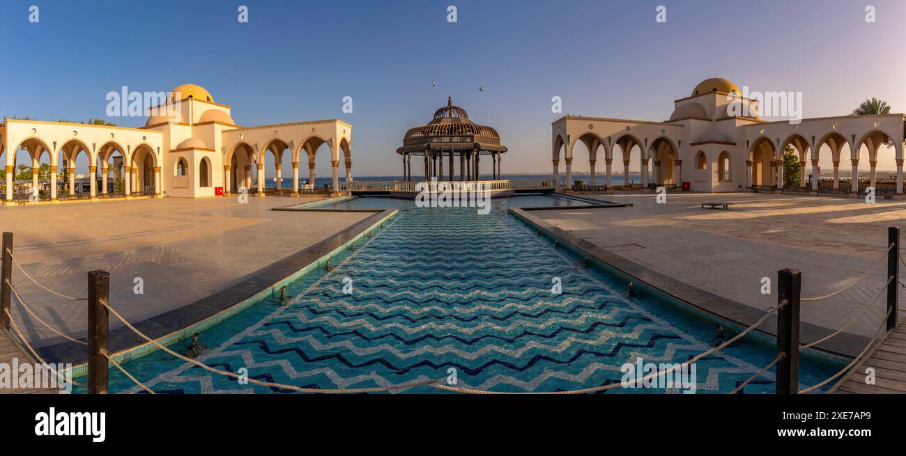 View of Arrival Piazza in Sahl Hasheesh Old Town, Sahl Hasheesh ...