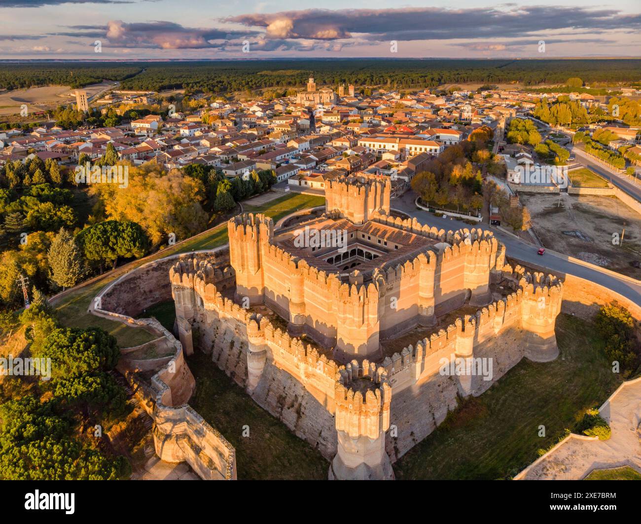 Last castle aerial view hi-res stock photography and images - Alamy