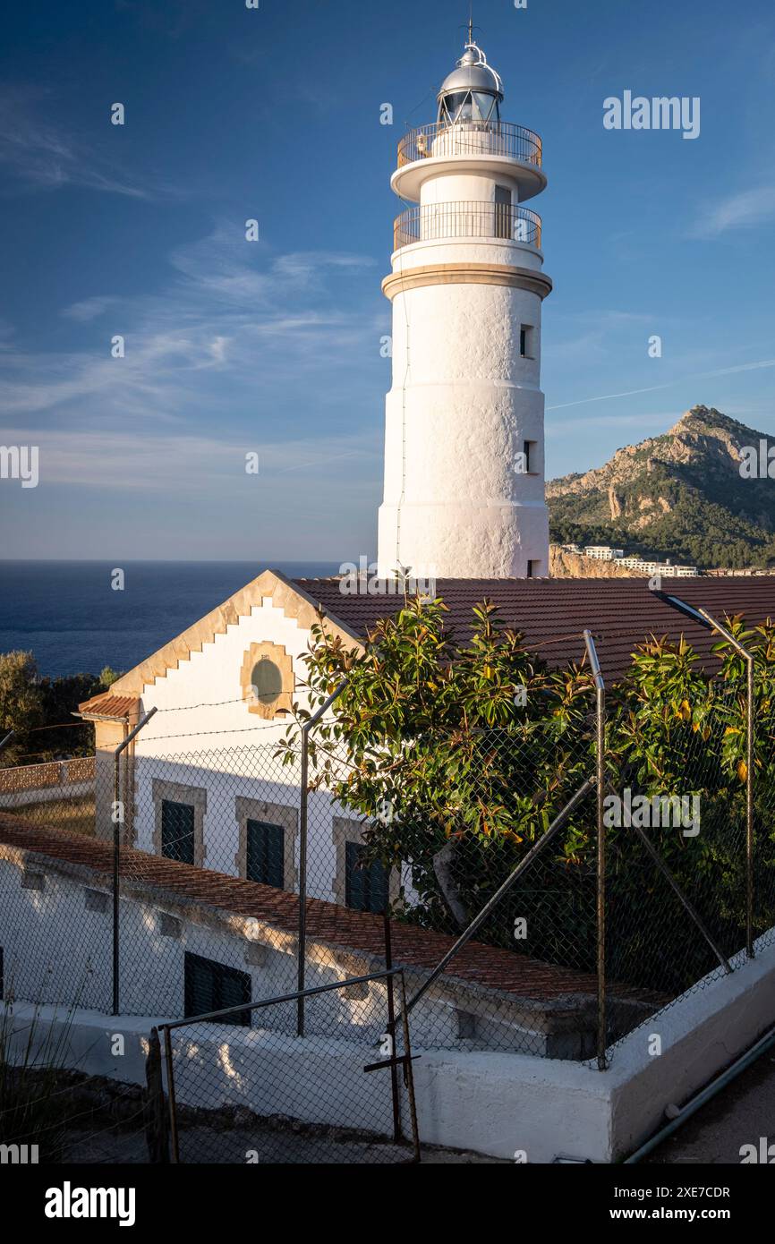Cap Gros lighthose Stock Photo - Alamy