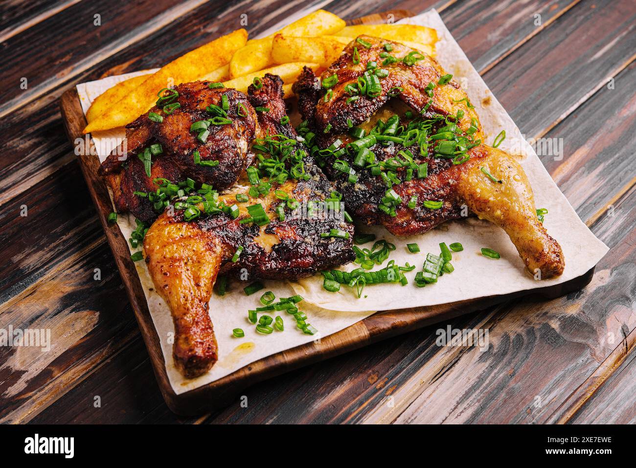 Traditional delicious french fries hi-res stock photography and images ...