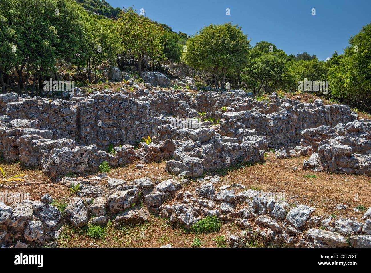 Sklavokampos, ancient Minoan settlement, near town of Tylisos, near ...