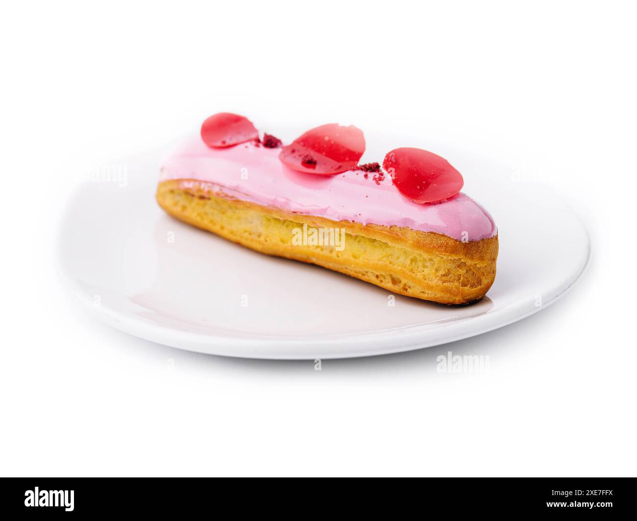 Pink eclairs Cut Out Stock Images & Pictures - Alamy