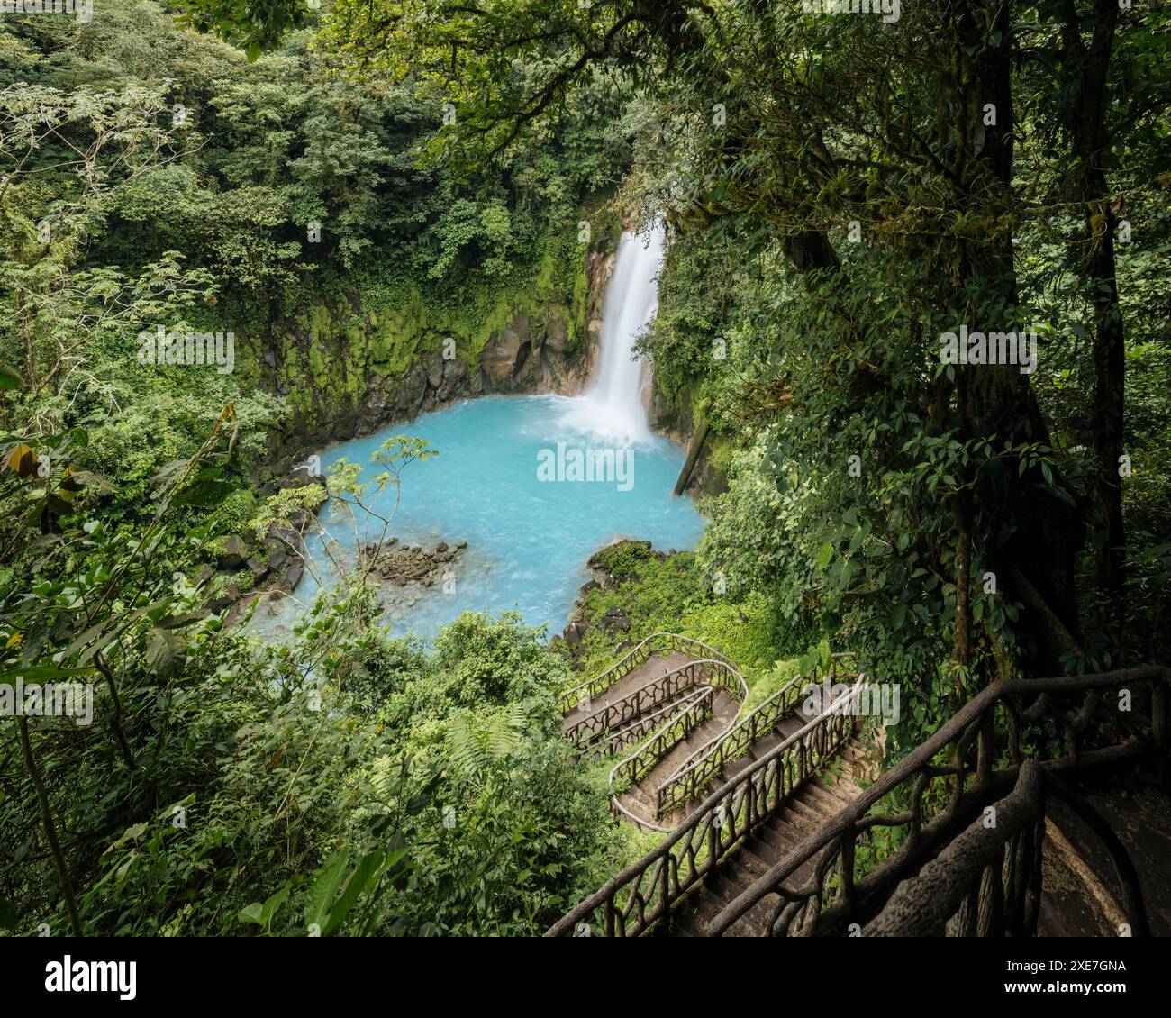 Rio Celeste, Parque Nacional Volcan Tenorio, Alajuela Province, Costa ...