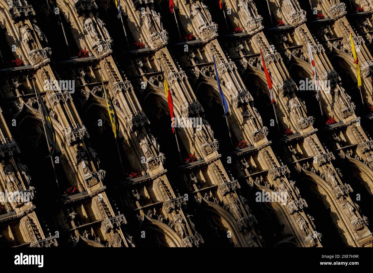 Crocketed pinnacles hi-res stock photography and images - Alamy