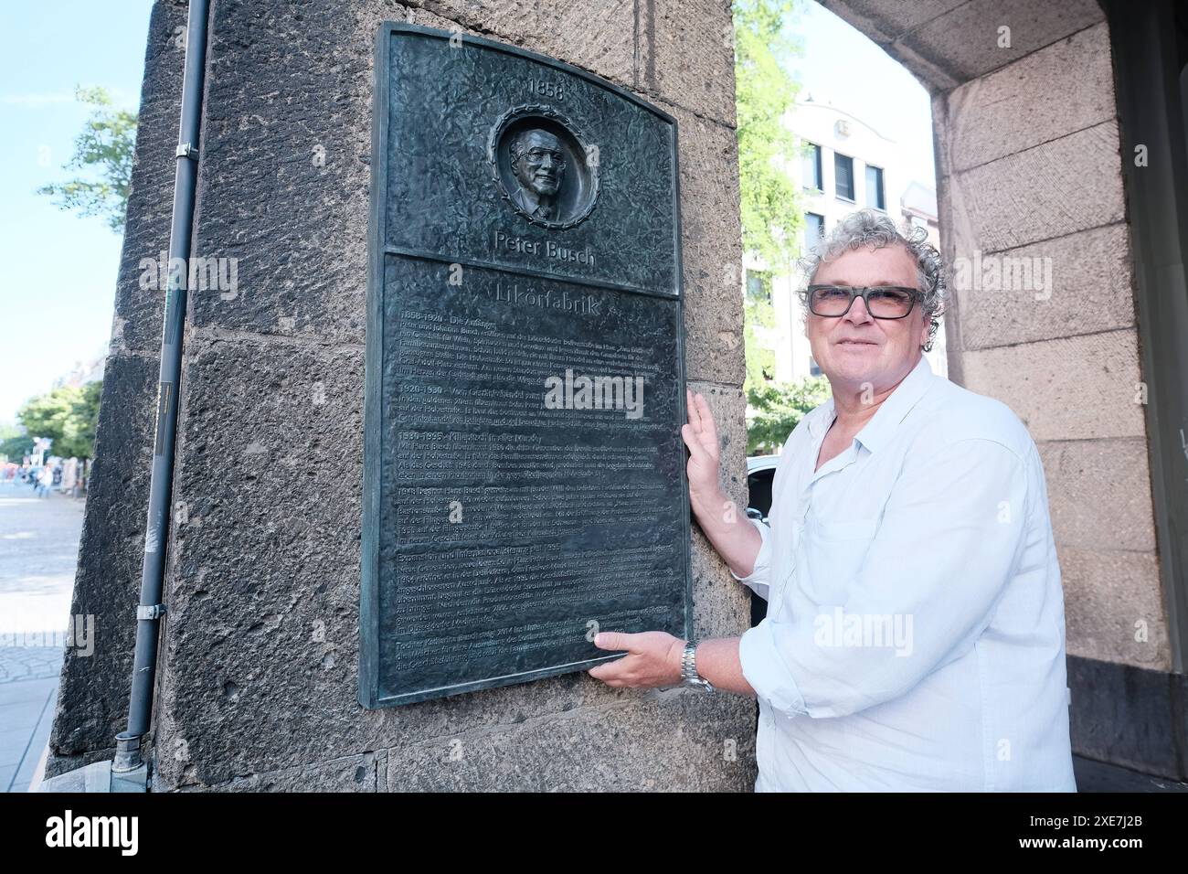 Düsseldorf 26.06.2024 Peter Busch Inhaber Likörfabrik Killepitsch mit ...