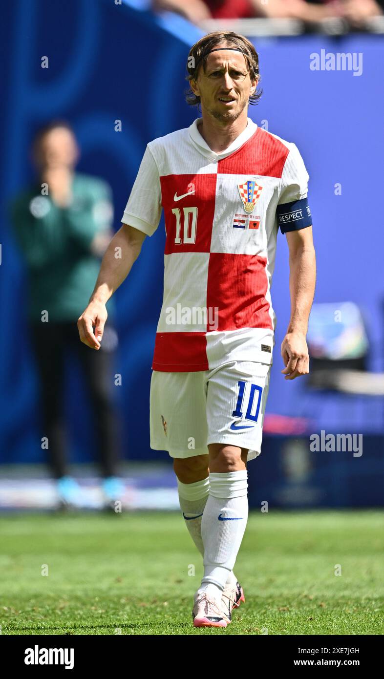 HAMBURG, GERMANY - JUNE 19: Luka Modric during the UEFA EURO 2024 group ...