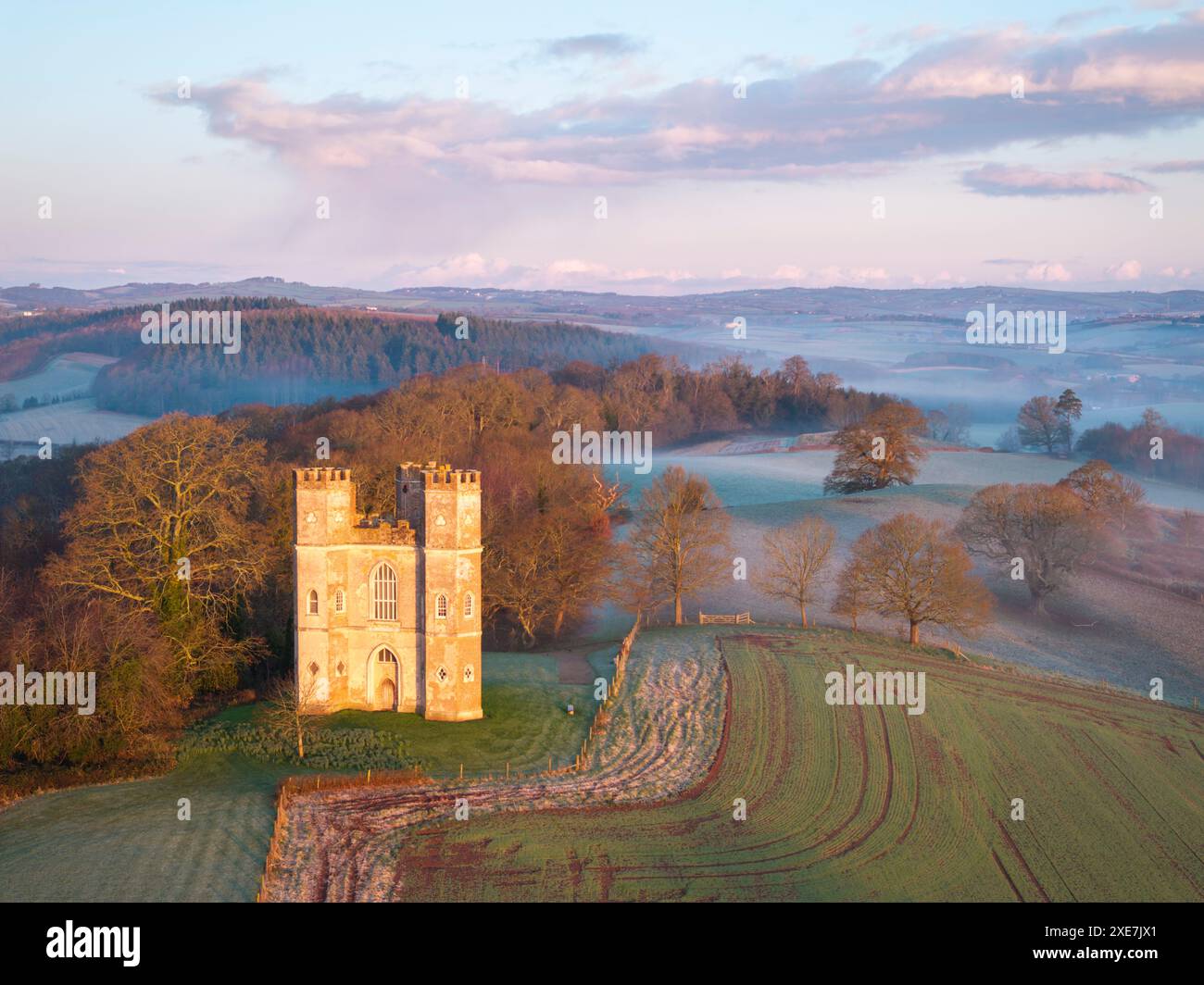 Powderham castle hi-res stock photography and images - Alamy