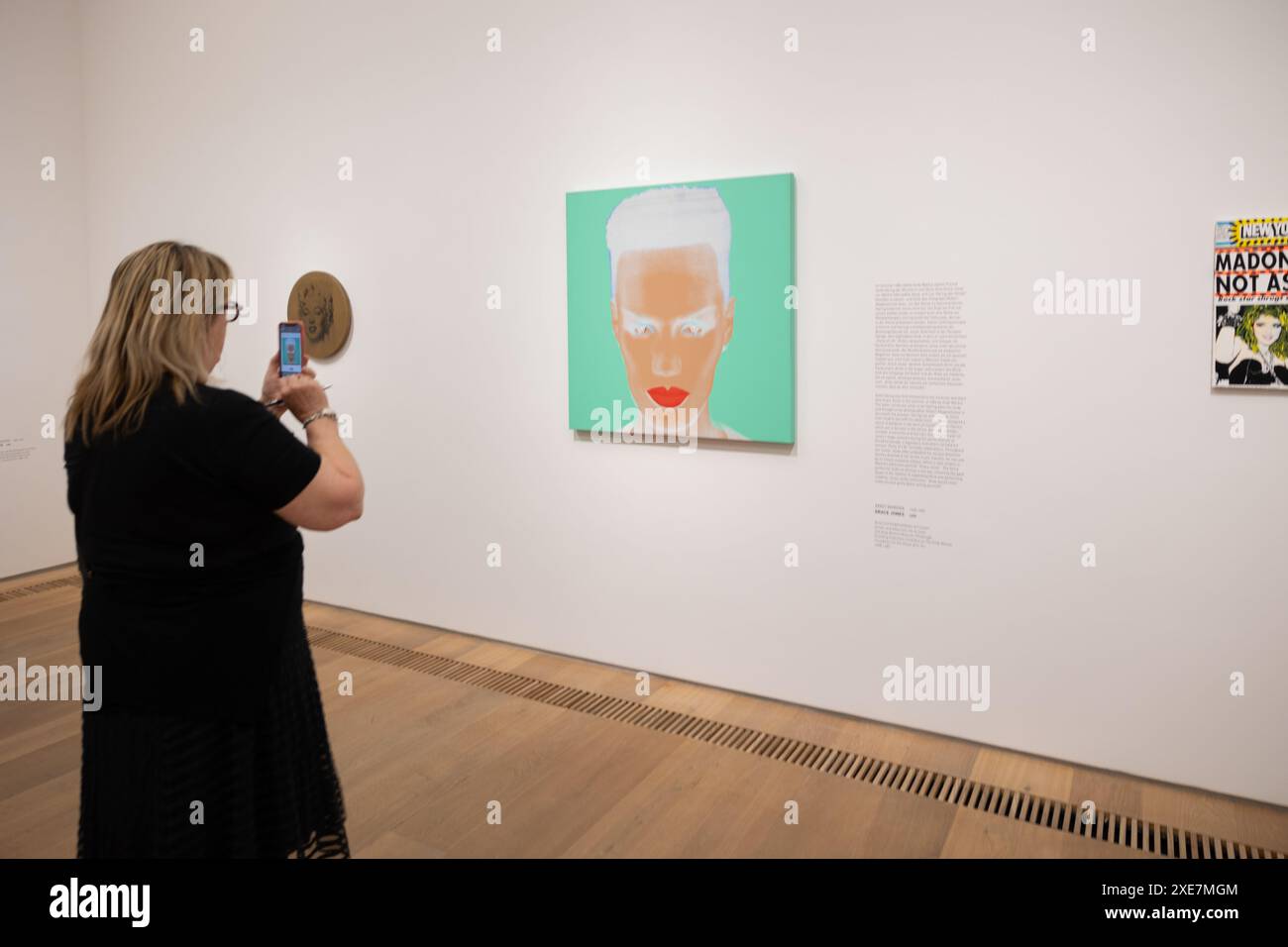 Grace jones keith haring hi-res stock photography and images - Alamy