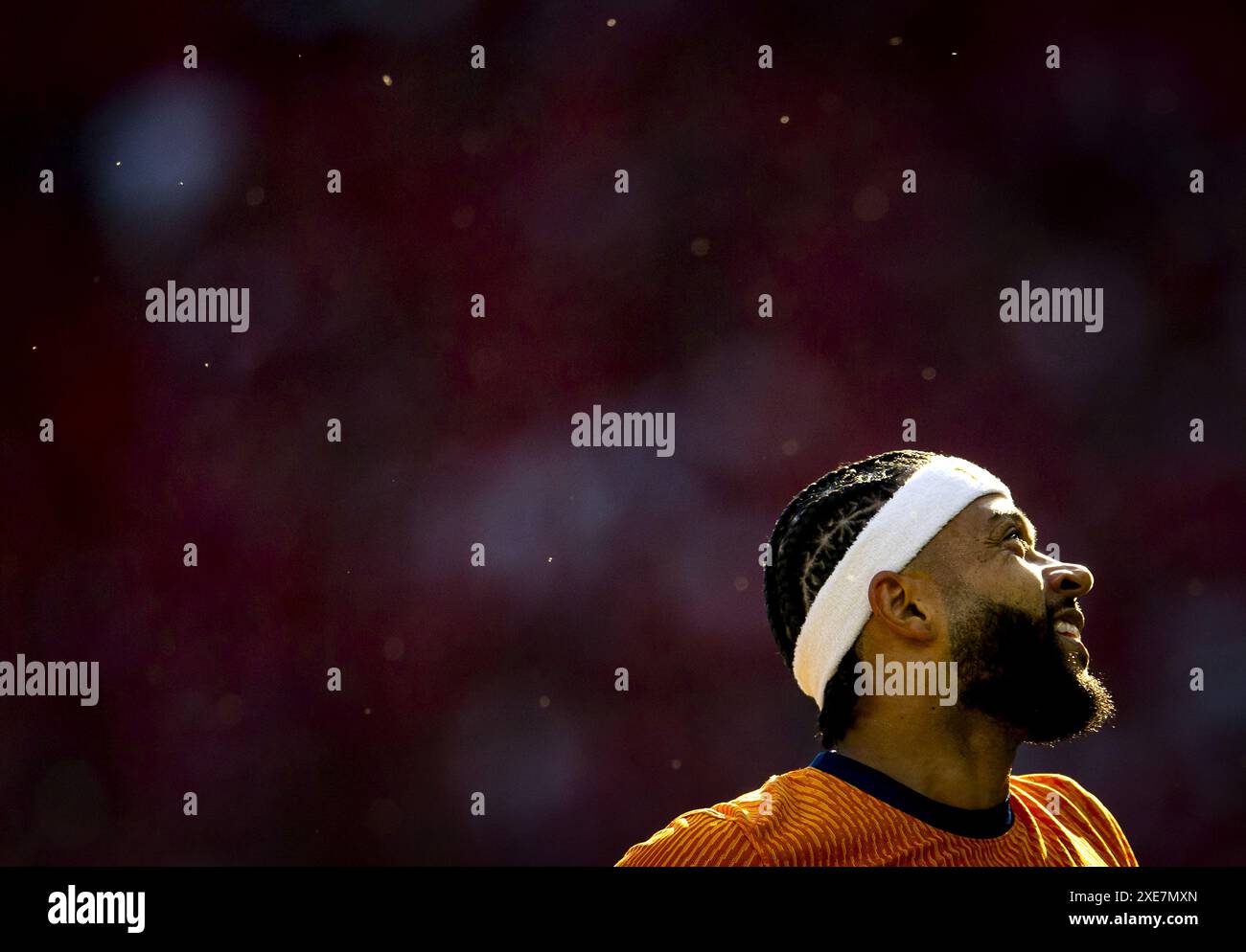 BERLIN - Memphis Depay during the UEFA EURO 2024 group D match between ...