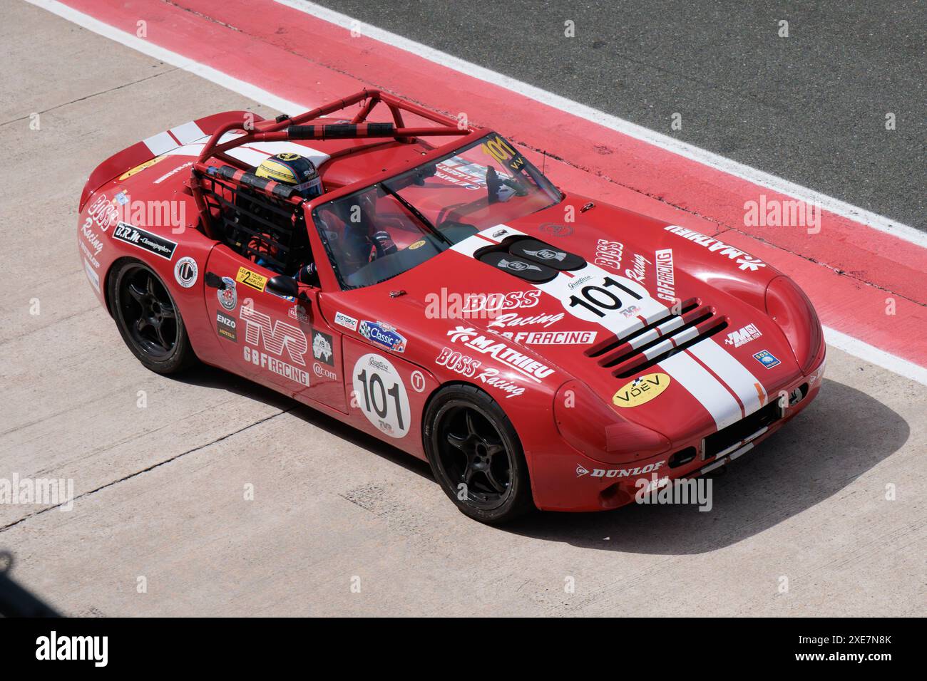 Los Arcos, Spain-May 25, 2024: 1989 TVR Tuscan Challenge (TVR Tuscan ...