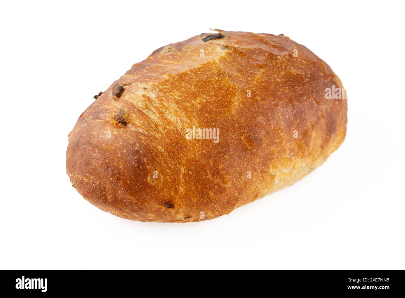 homemade freshly baked bread on a white background isolate studio photo ...