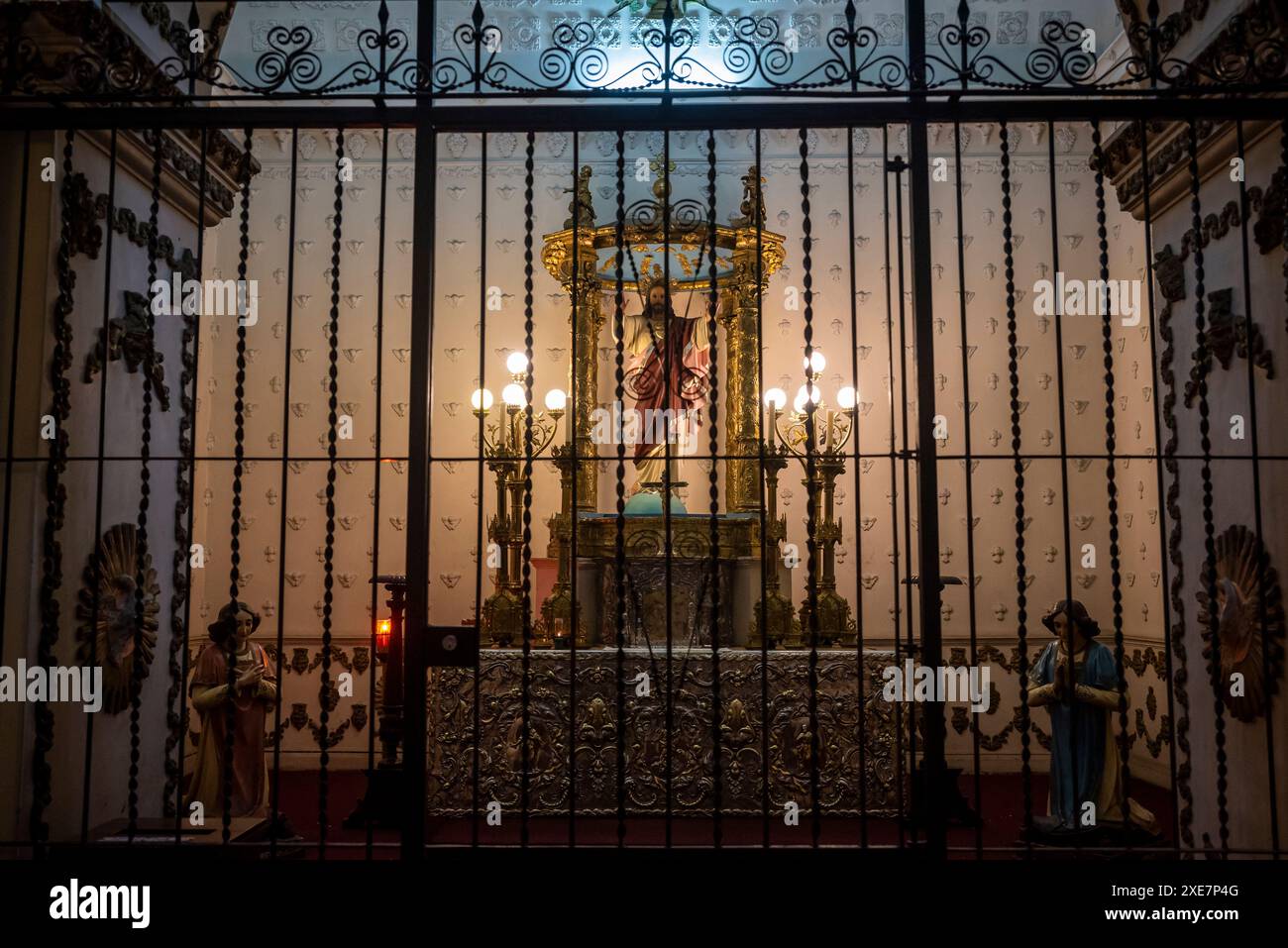 Christ Altar, Leon Cathedral, a UNESCO World Heritage Site, built in ...