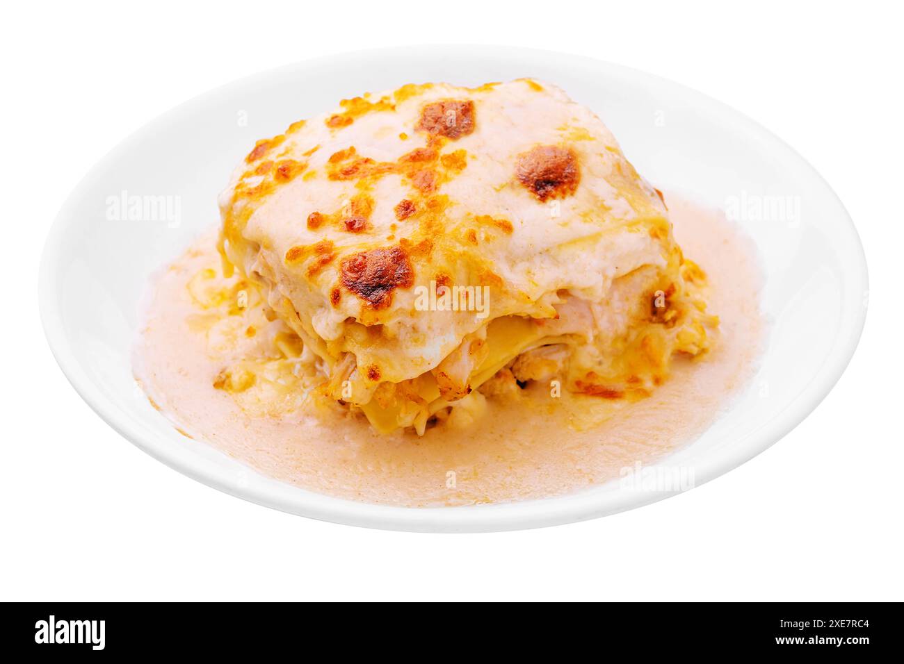 Served plate italian homemade Cut Out Stock Images & Pictures - Alamy