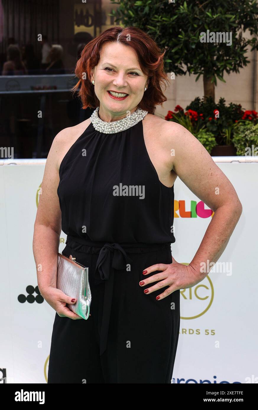 Monica Dolan attends the TRICS Awards 2024 at Grosvenor House in London ...