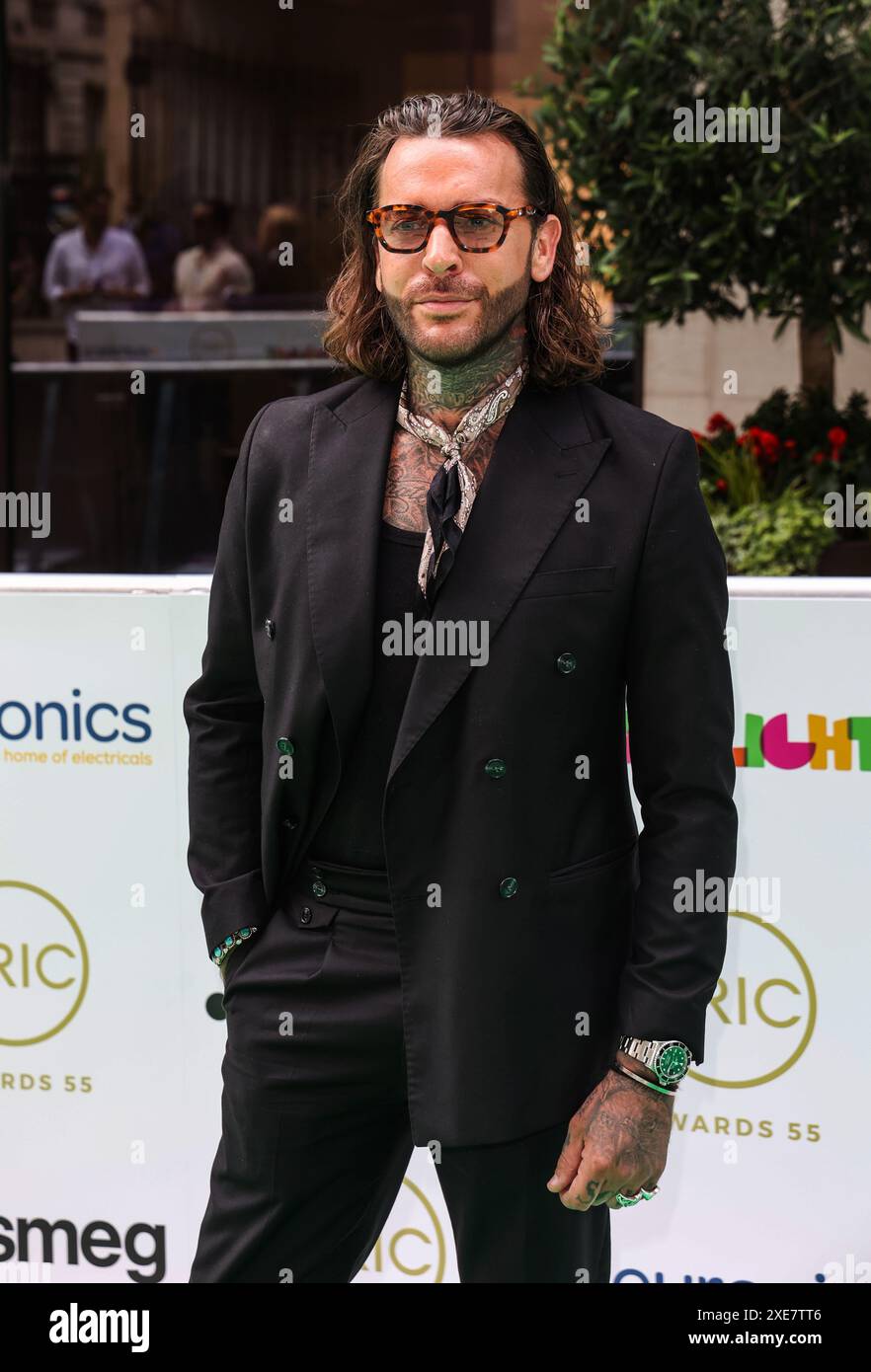Pete Wicks attends the TRICS Awards 2024 at Grosvenor House in London ...