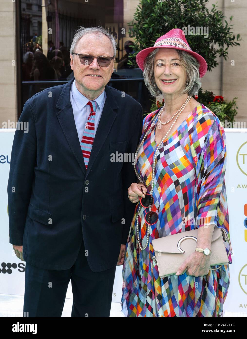David Neilson and Dame Maureen Lipman attend the TRICS Awards 2024 at ...