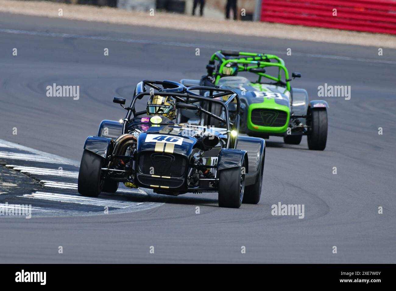 Stephen Nuttall, Caterham Seven, Verum Builders Open and Gold Arts ...