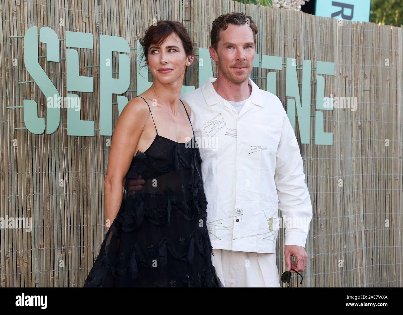 London, UK. 25th June, 2024. Sophie Hunter and Benedict Cumberbatch ...