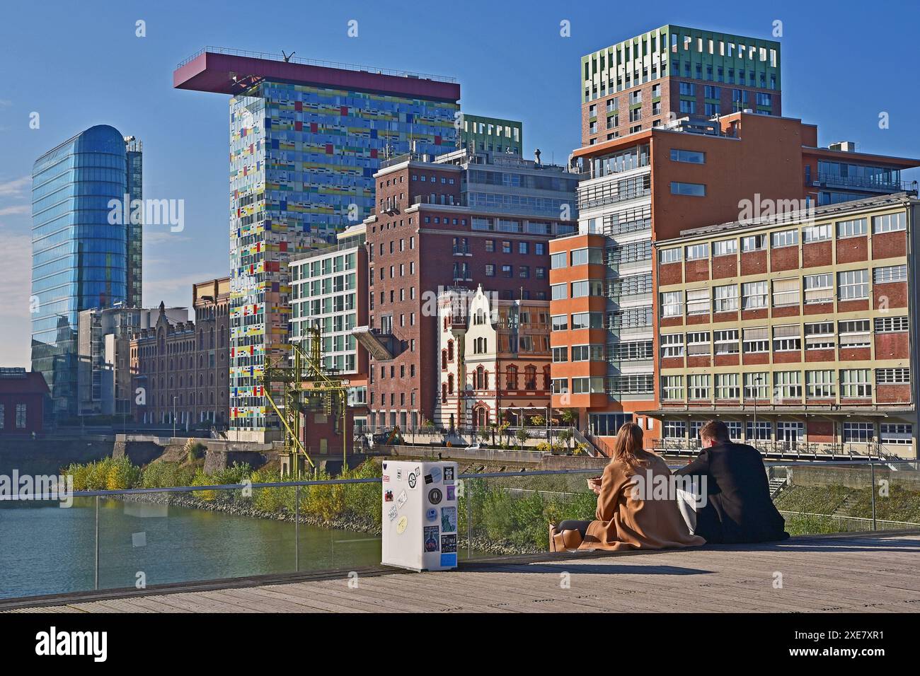 Port duesseldorf hi-res stock photography and images - Alamy